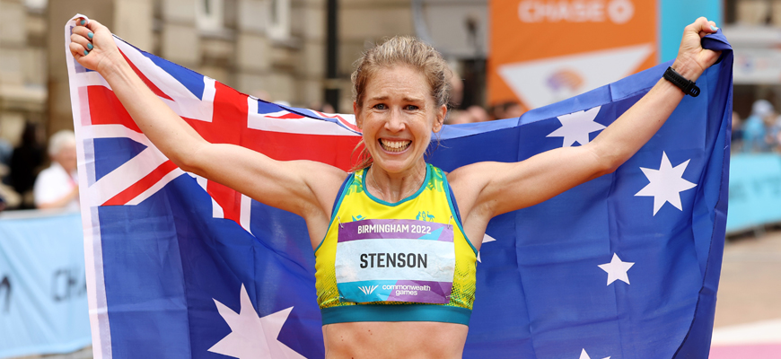 A marathon feat – Jessica Stenson wins gold | South Australian Sports ...